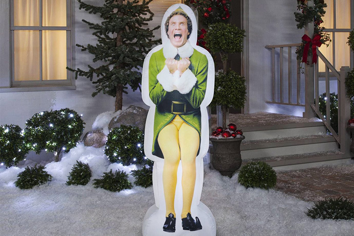 Life Size Buddy The Elf Inflatable Is The Hottest Holiday Yard Ornament